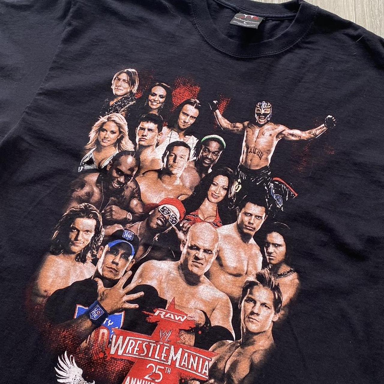 vintage 2008 WWE WWF men’s size large RAW wrestle... - Depop
