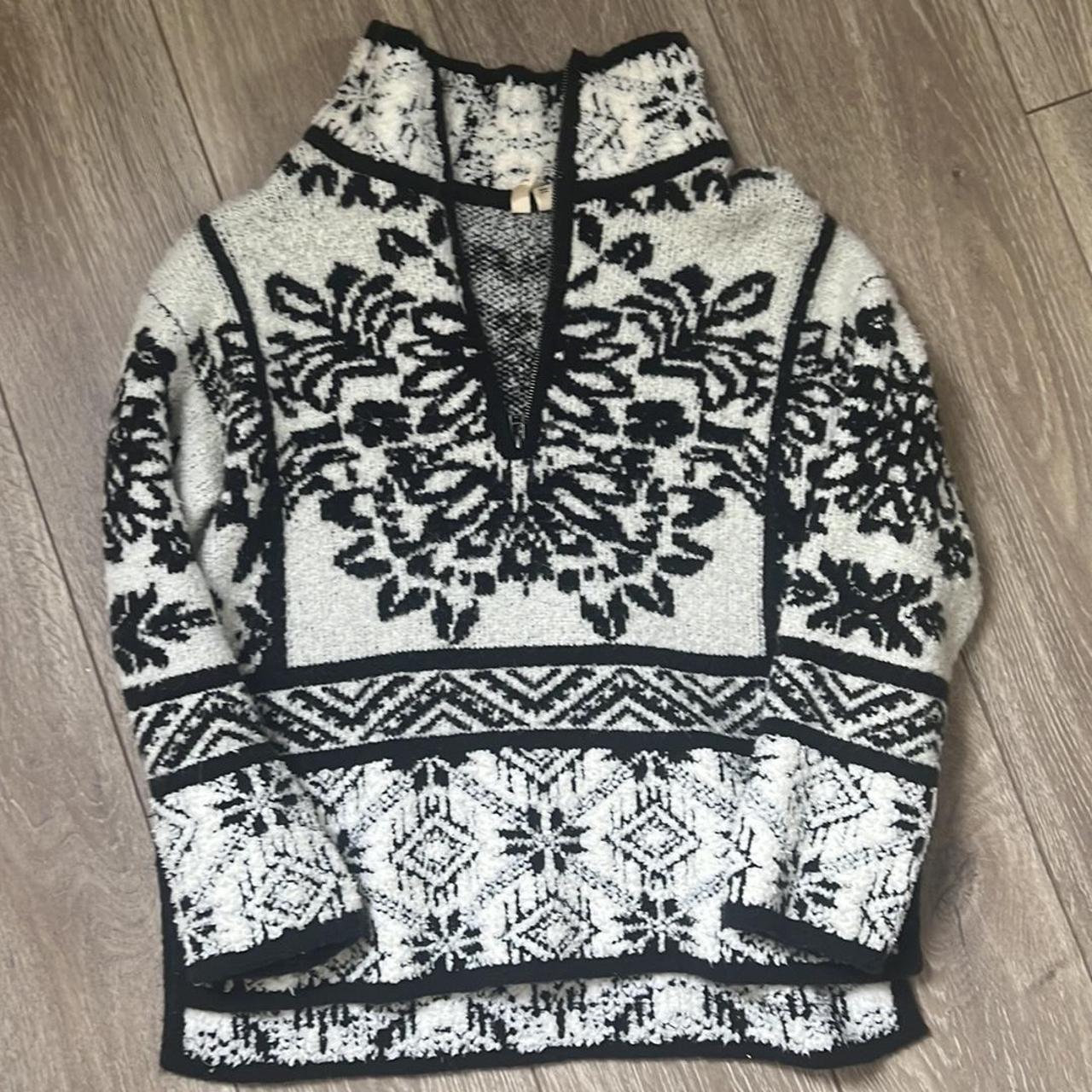 ANTHROPOLOGIE HALF ZIP WINTER JACKET SO SOFT, WARM... - Depop