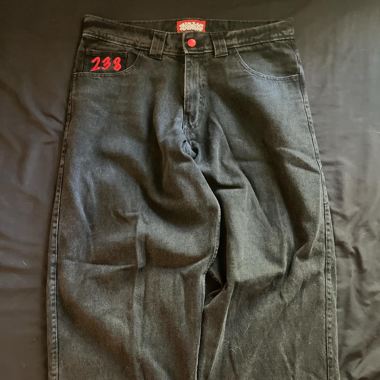 Perfect baggy black jeans from digits still in great... - Depop