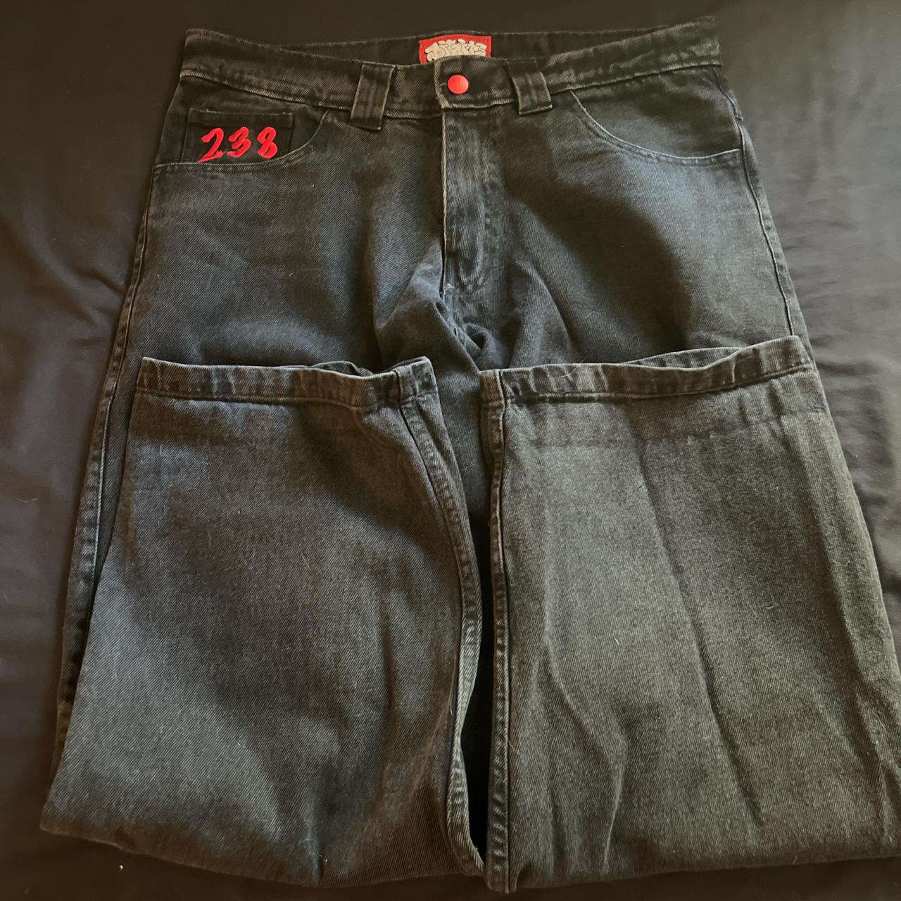 Perfect baggy black jeans from digits still in great... - Depop