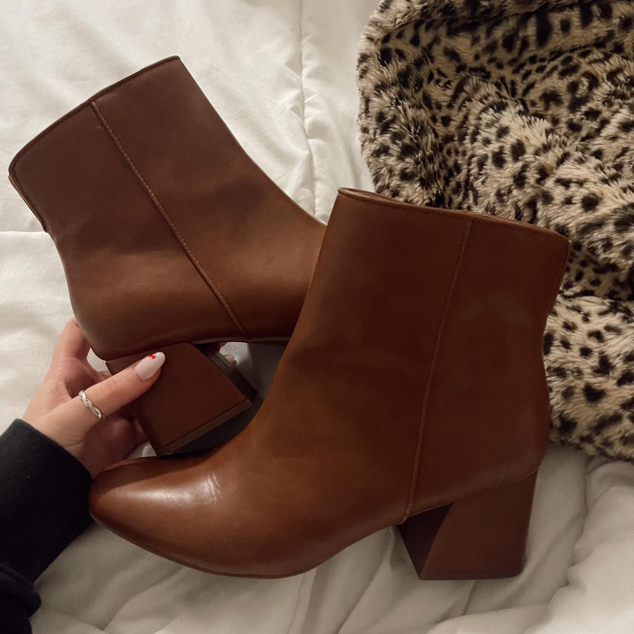 The cutest ankle booties. A little scuffs but not... - Depop