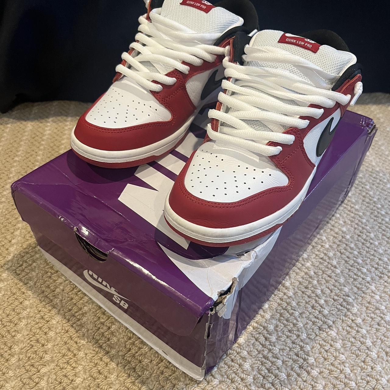 Nike SB dunk, J-Pack Chicago. Used like once, still... - Depop
