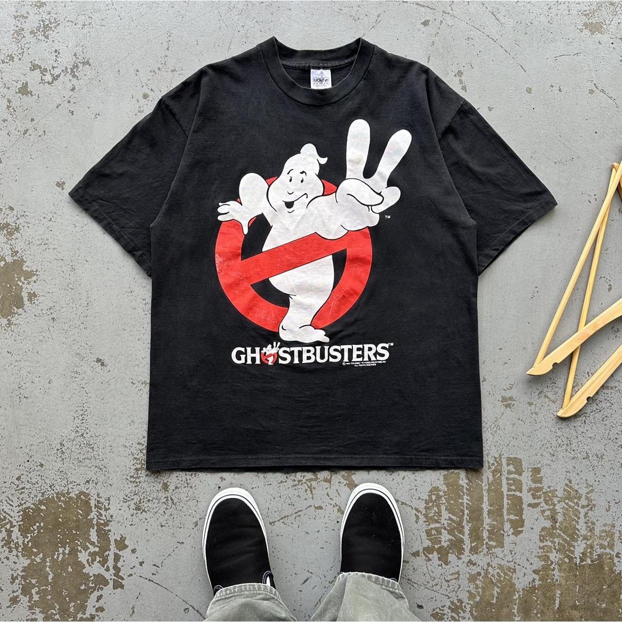 VINTAGE 1989 SINGLE STITCH GHOSTBUSTERS 2 GRAPHIC... - Depop