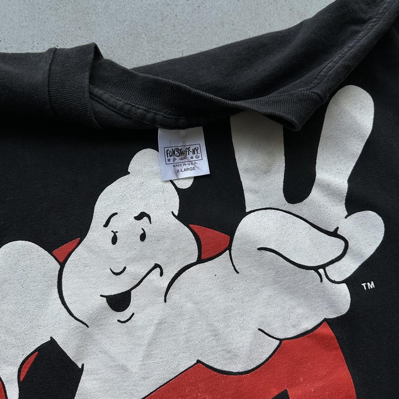 VINTAGE 1989 SINGLE STITCH GHOSTBUSTERS 2 GRAPHIC... - Depop