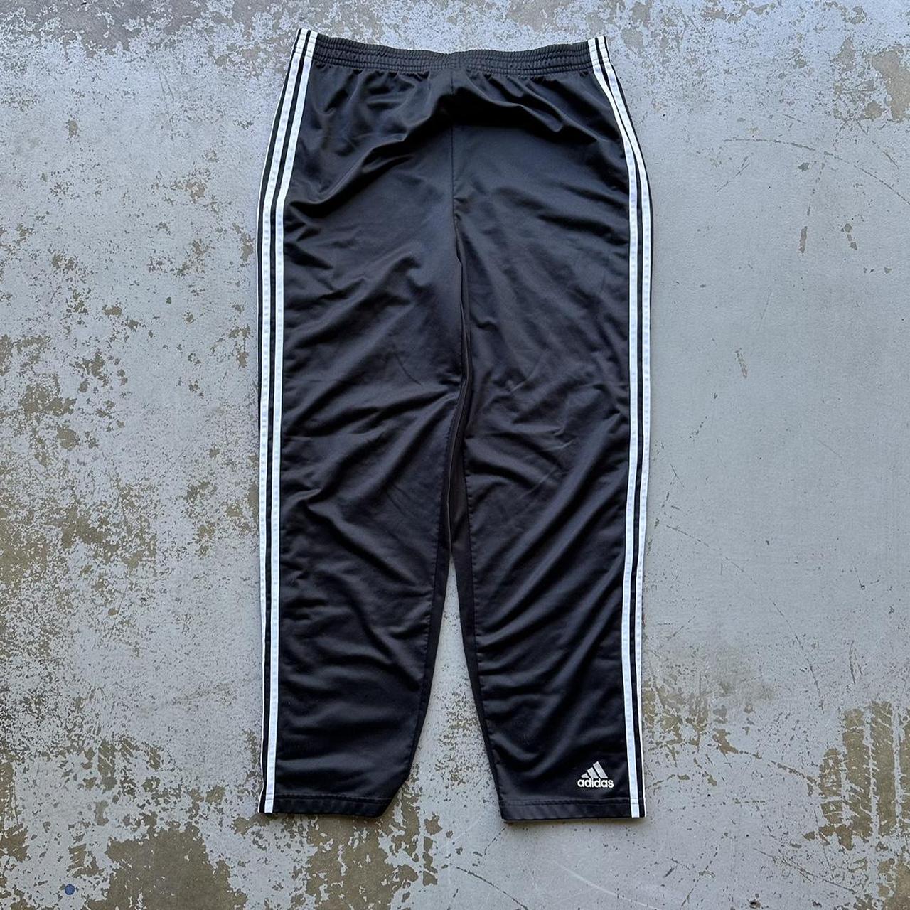 VINTAGE 90’S ADIDAS SNAP OFF TEAR AWAY PANTS... - Depop