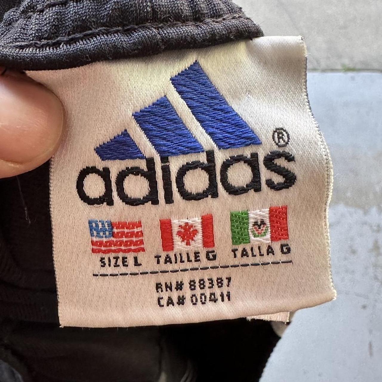 VINTAGE 90’S ADIDAS SNAP OFF TEAR AWAY PANTS... - Depop