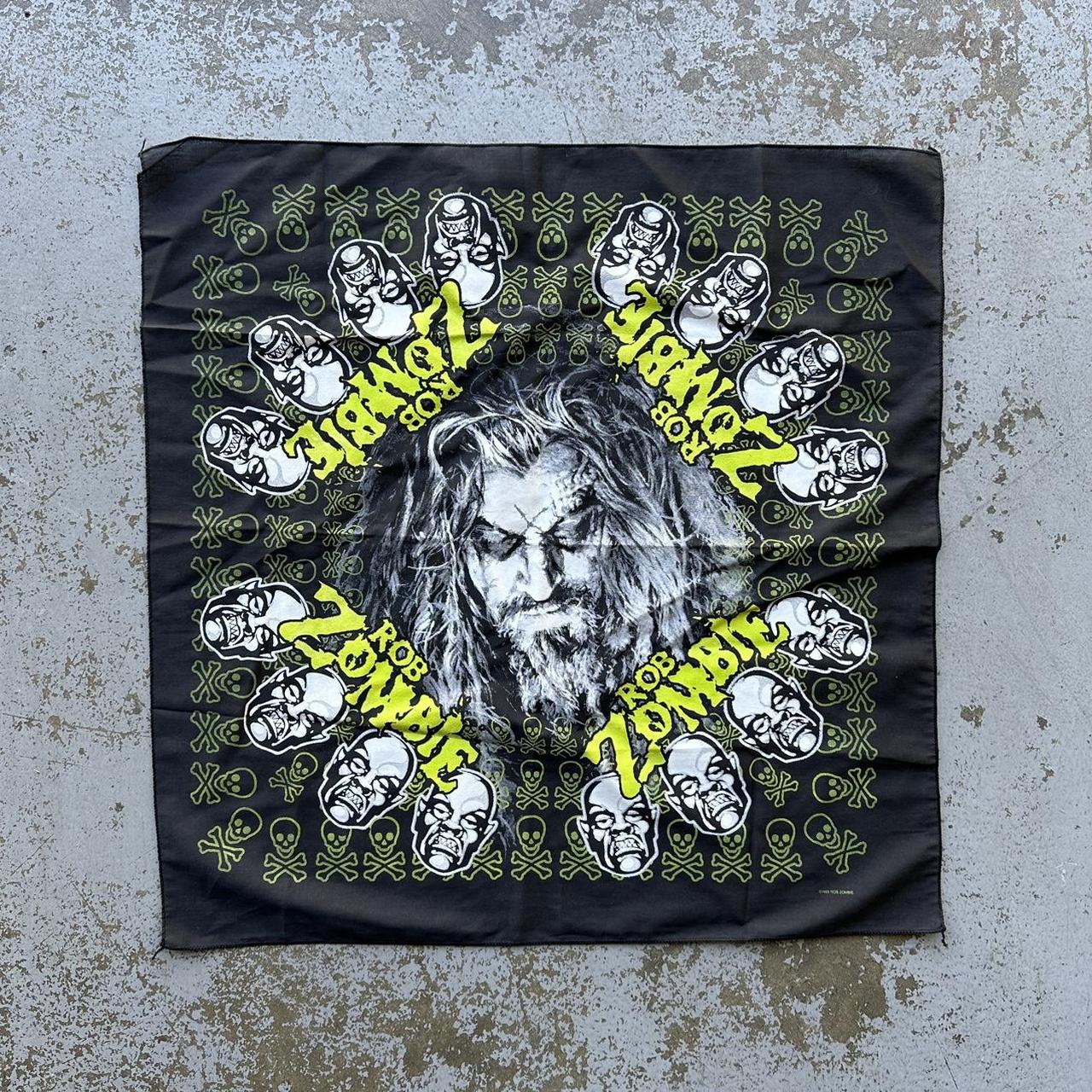 VINTAGE 1999 ROB ZOMBIE SQUARE... - Depop