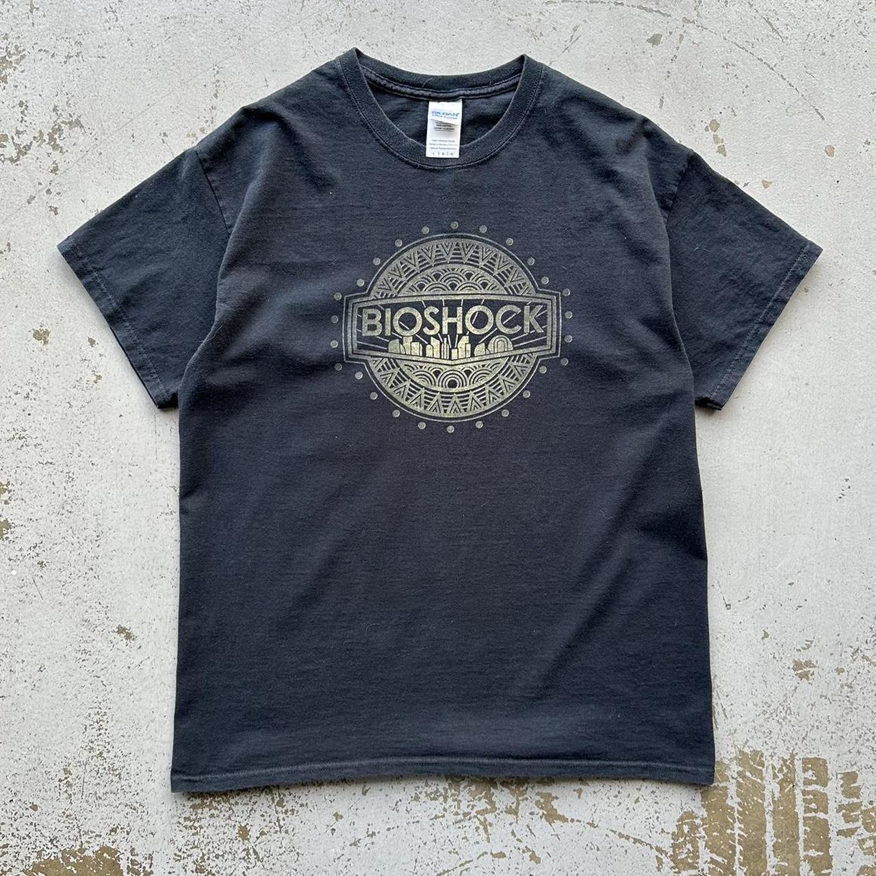 2010’S BIOSHOCK GRAPHIC VIDEO GAME PROMO SHIRT good... - Depop