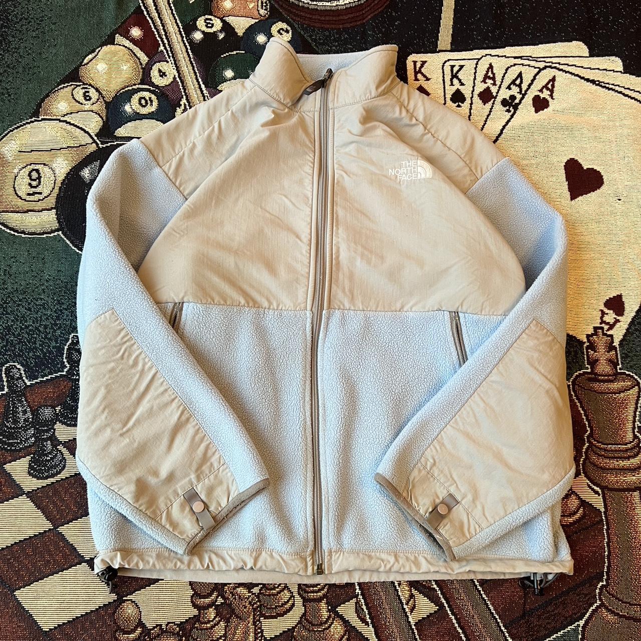 TNF Denali Fleece Jacket Color: Baby Blue +... - Depop