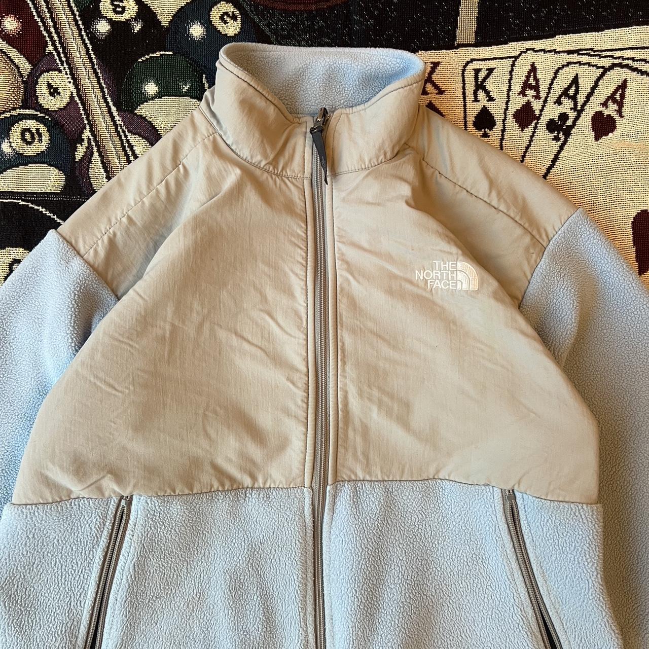 TNF Denali Fleece Jacket Color: Baby Blue +... - Depop