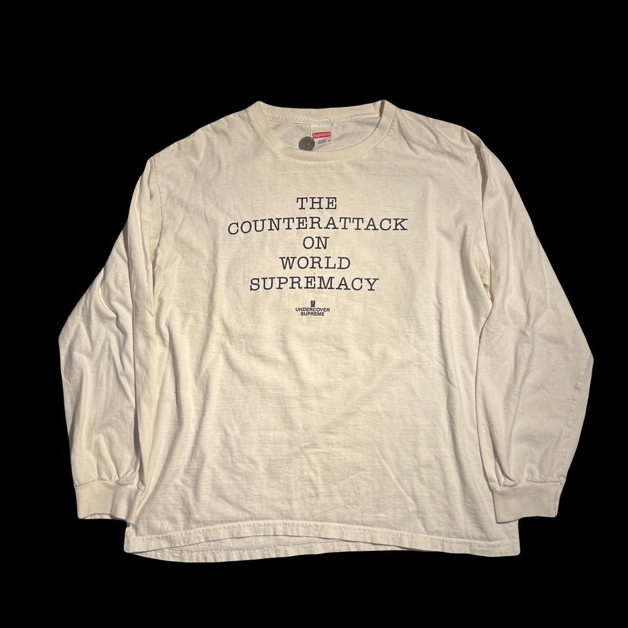 undercover x supreme public enemy "fear the black... - Depop