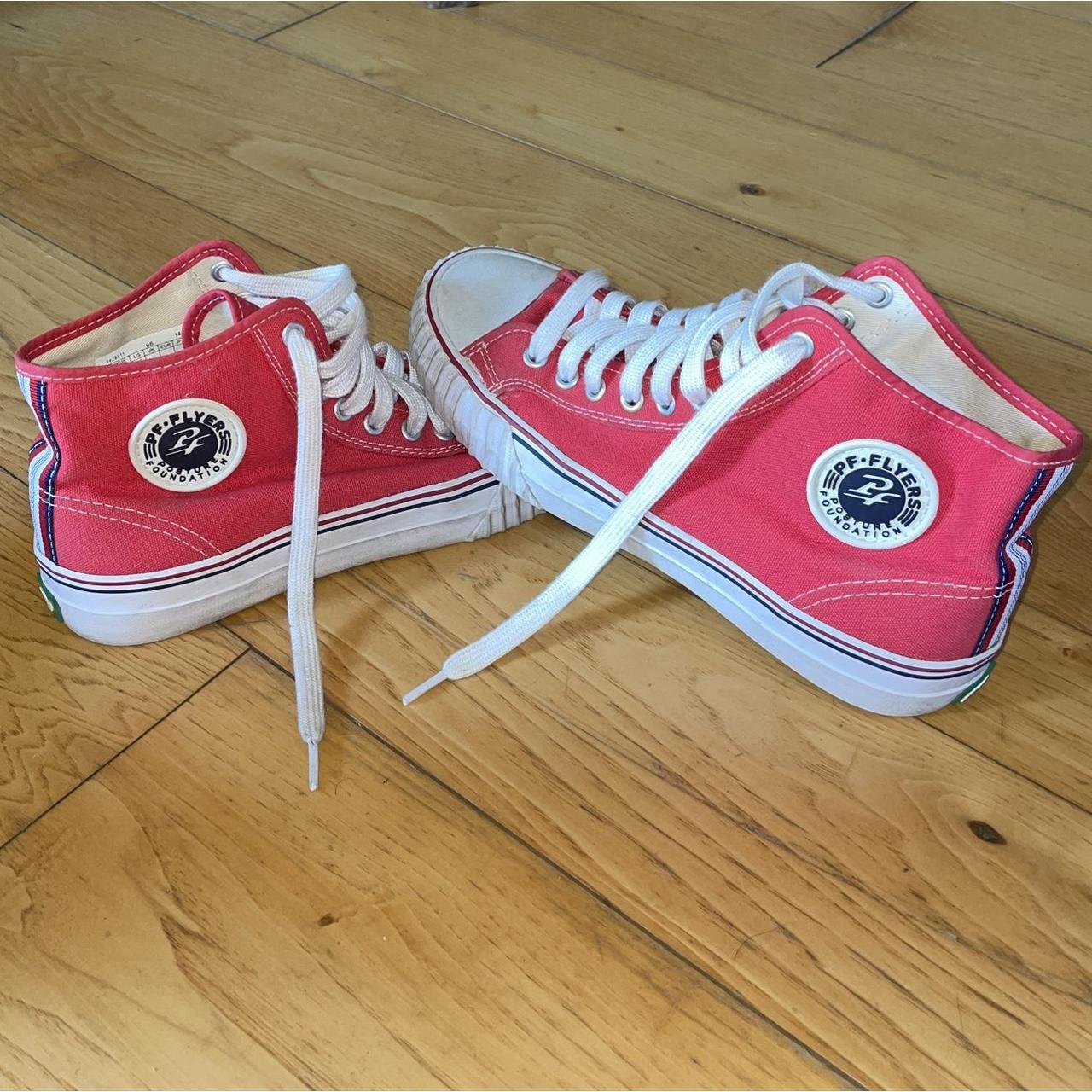 Men's Red Trainers | Depop