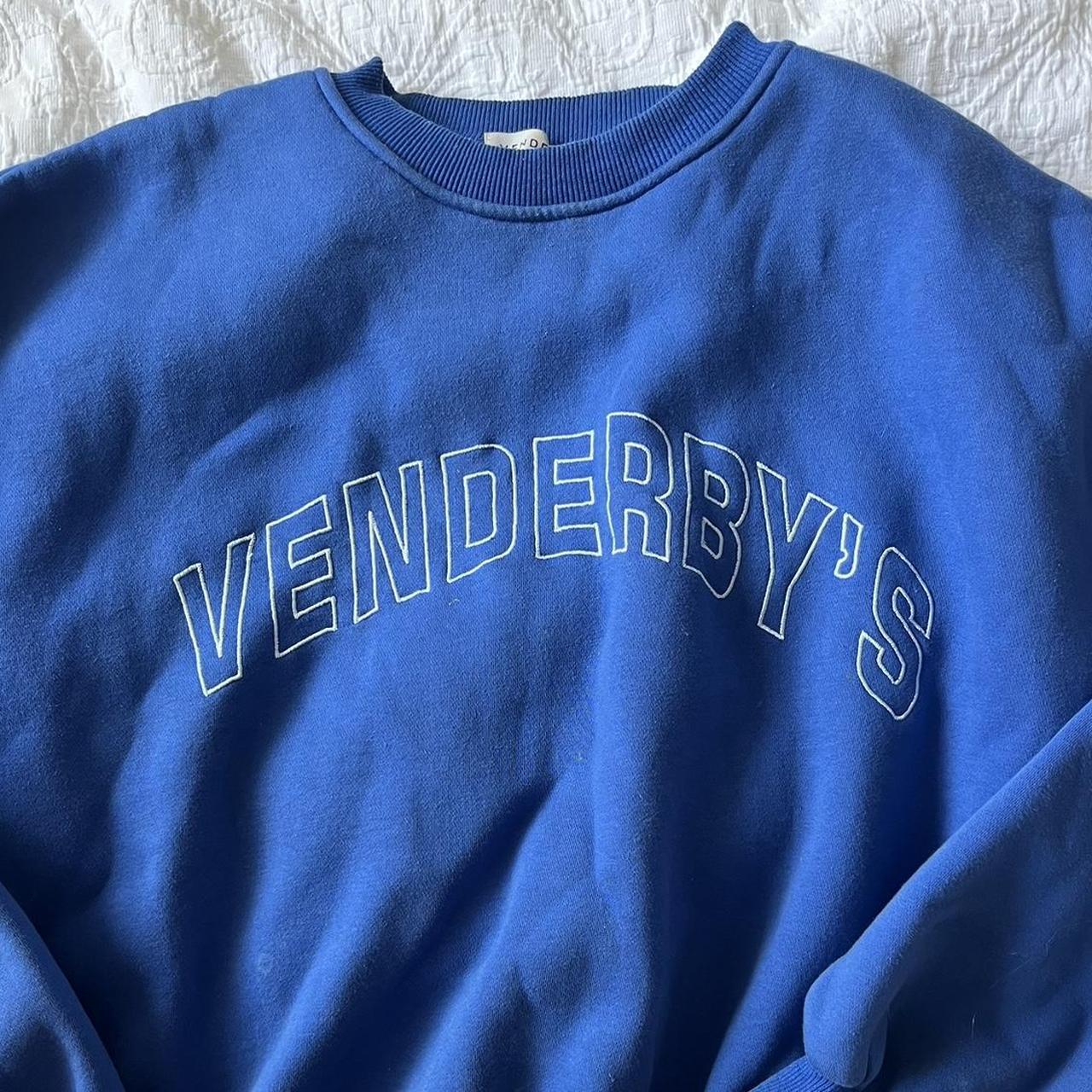 blue venderby’s jumper! super fluffy and warm i just... - Depop