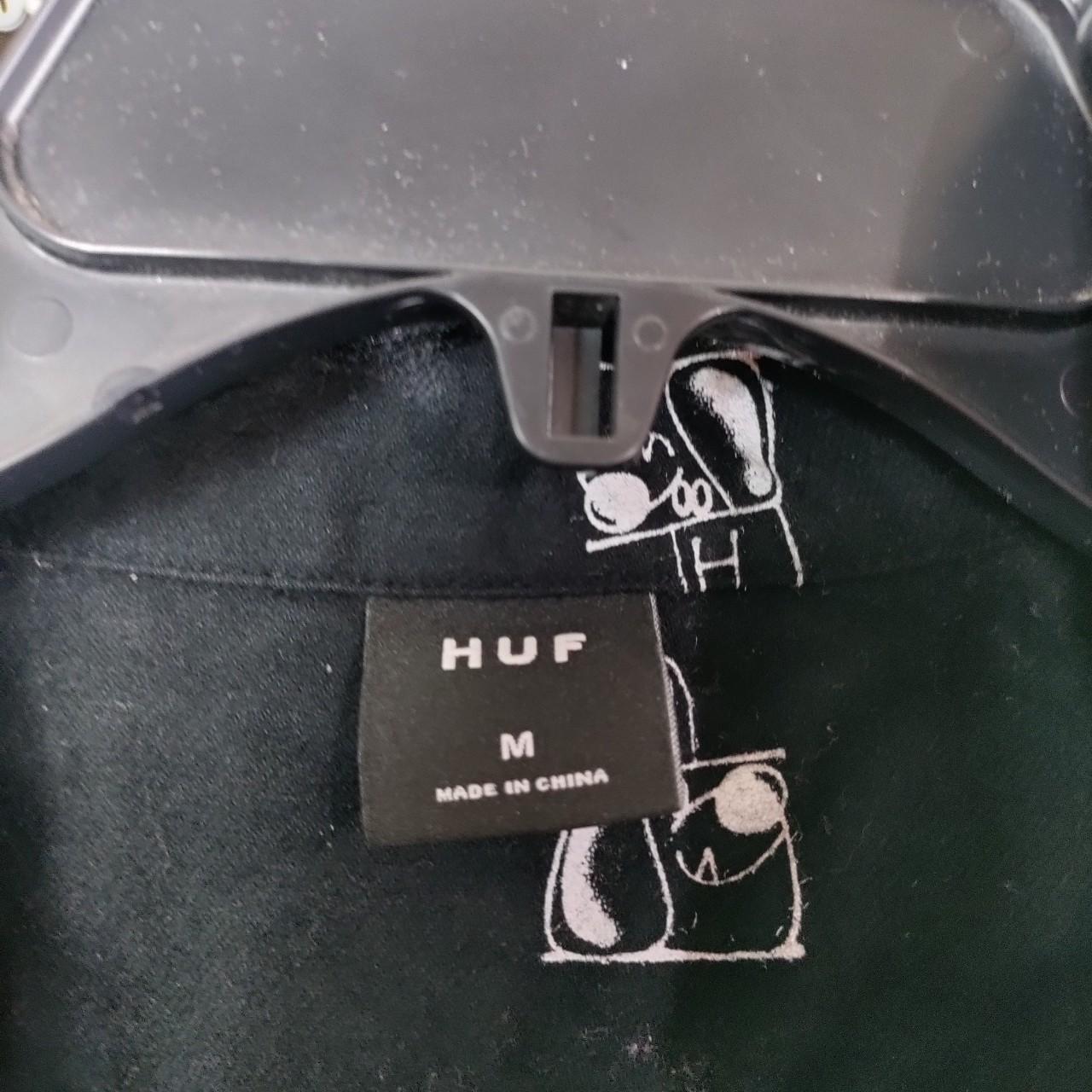 Huff dog print aop button up jacket 21x28 ☆Clothes... - Depop