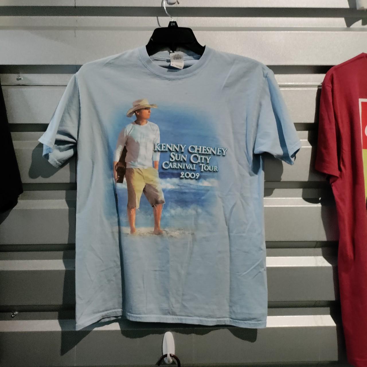 Kenny Chesney country tour shirt 19x27 Medium small... - Depop