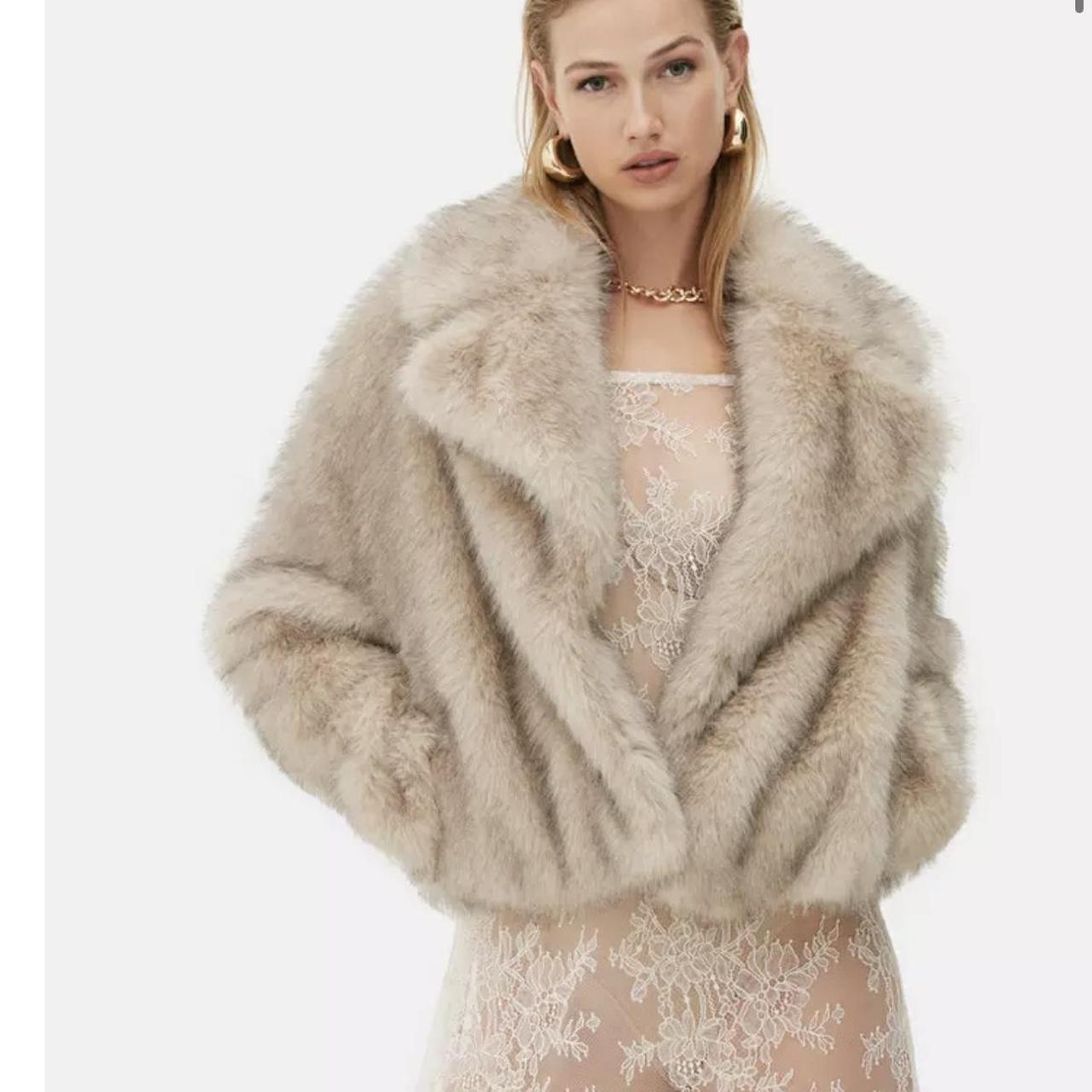 ISO Primark Rita ora faux fur coat in size s please... - Depop