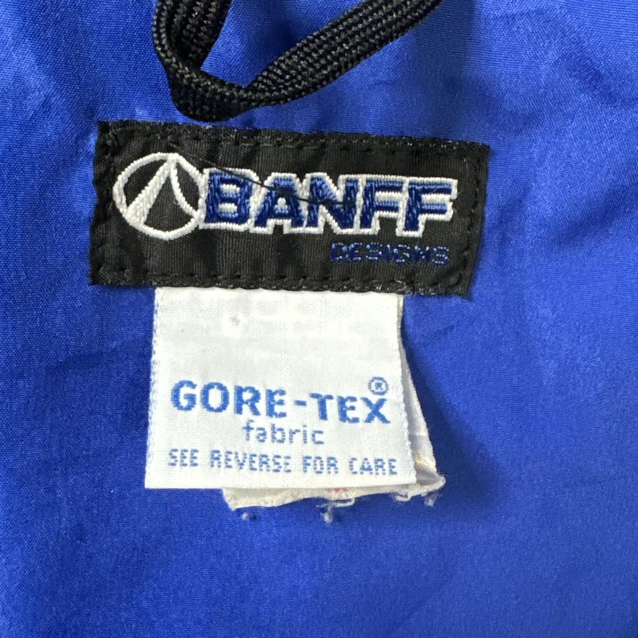 VINTAGE 90s The Banff Designs Colorblock Gore Tex... | Depop