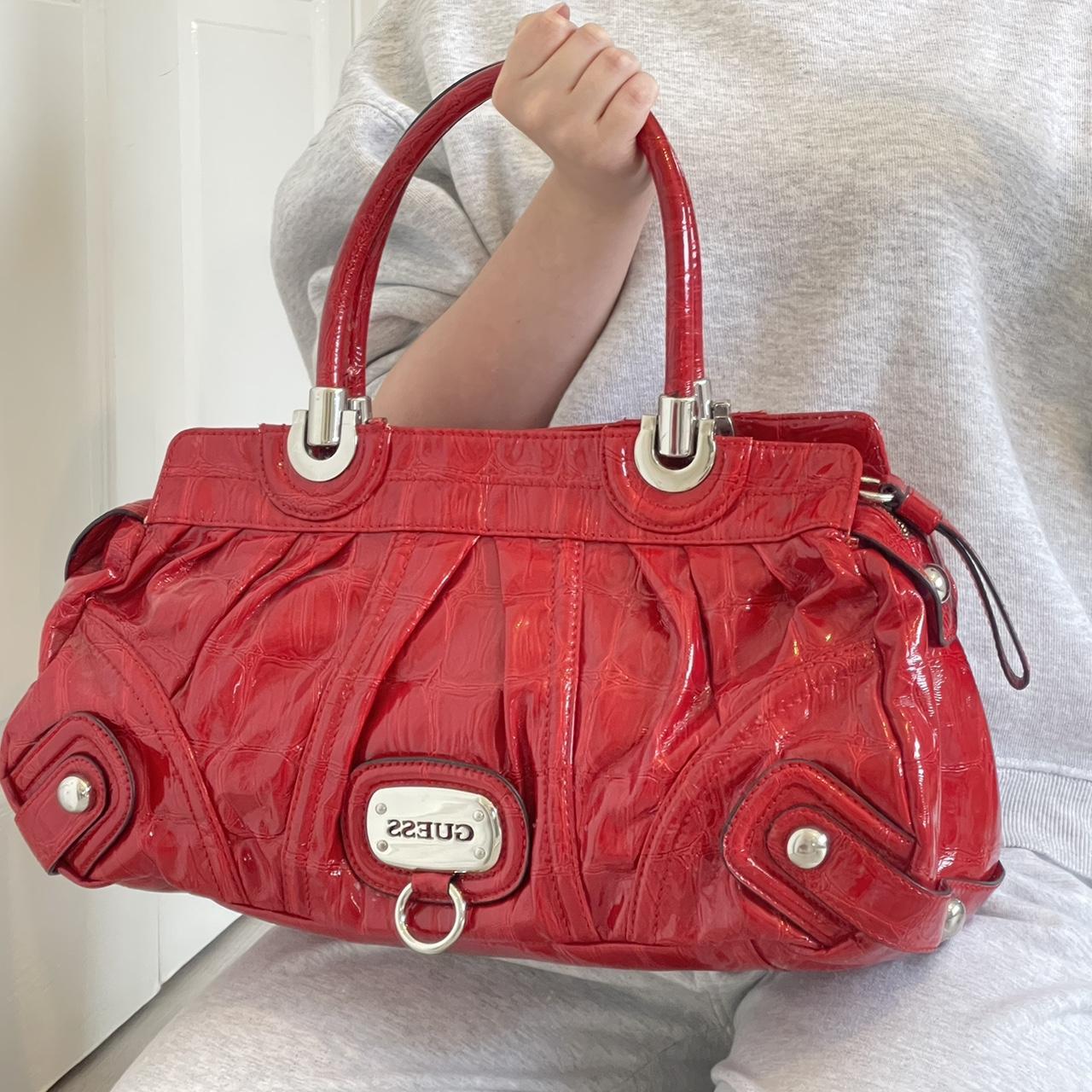 Guess Women's Red Bag | Depop