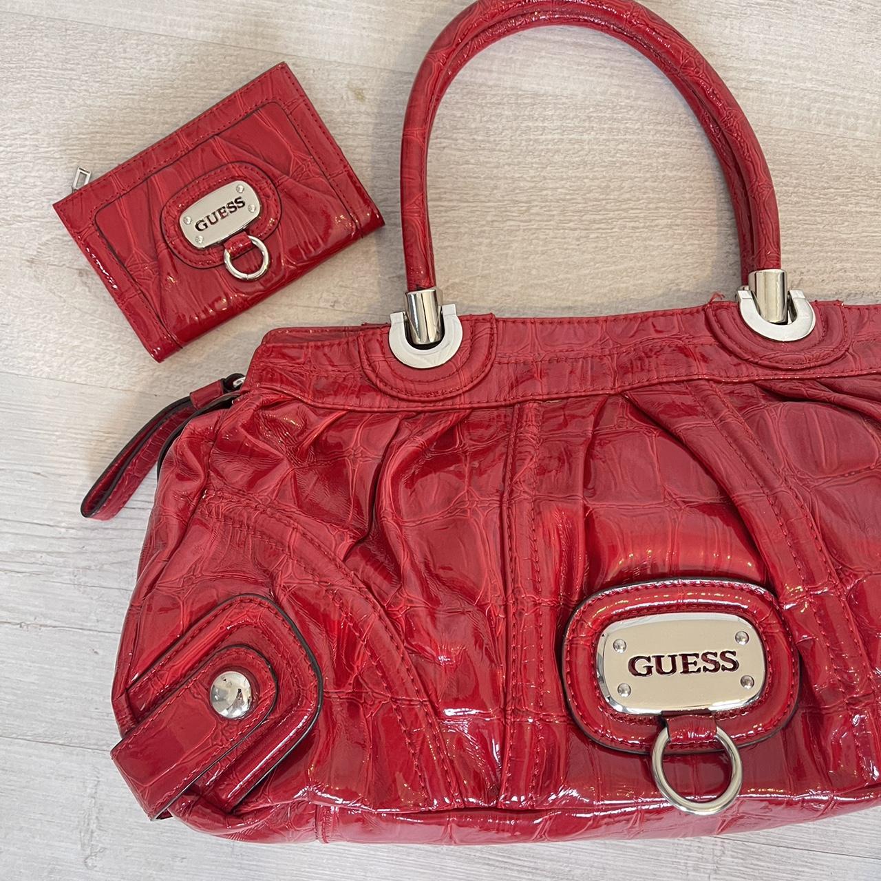 Guess Women's Red Bag | Depop