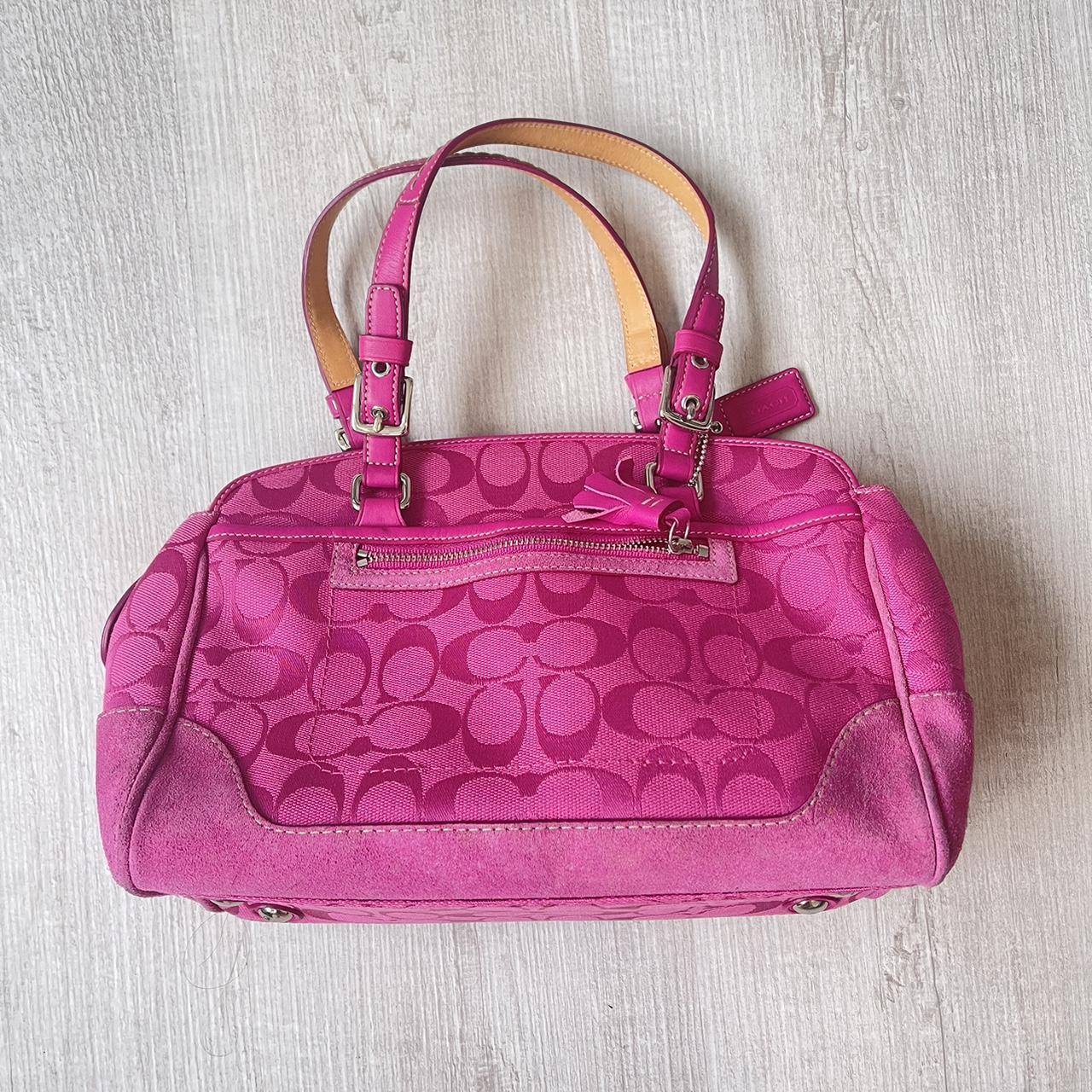 Coach Women's Pink Bag | Depop