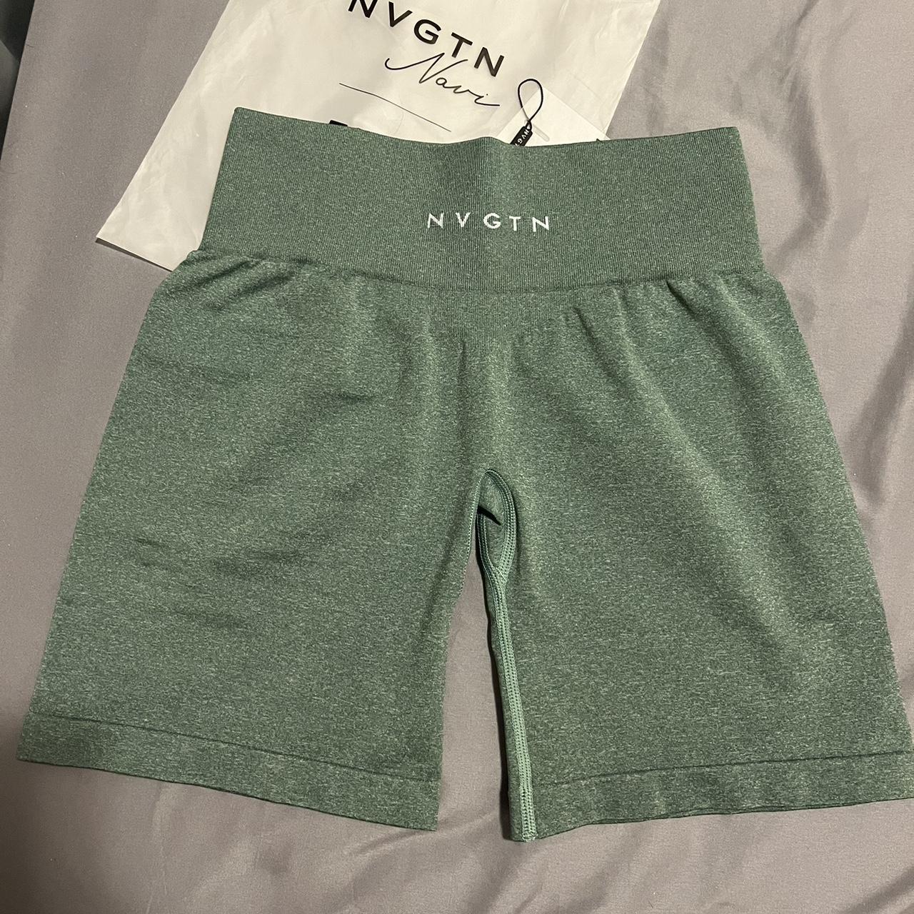 Gymshark Women's Green Shorts | Depop