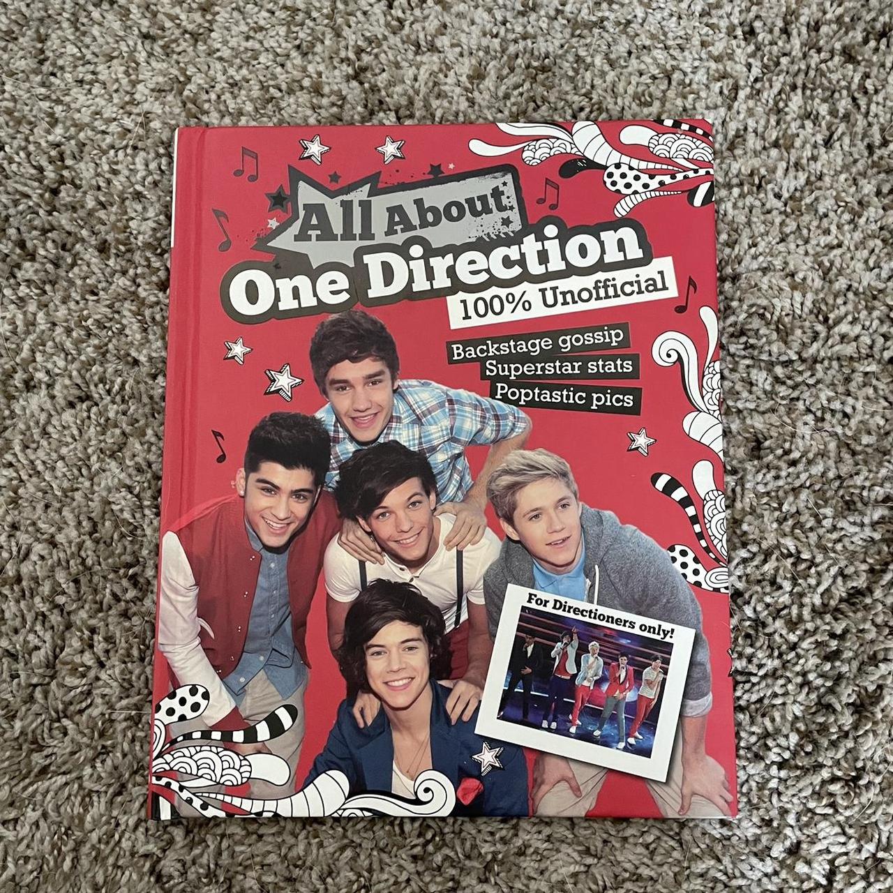 one direction book says “all about one direction” on... - Depop
