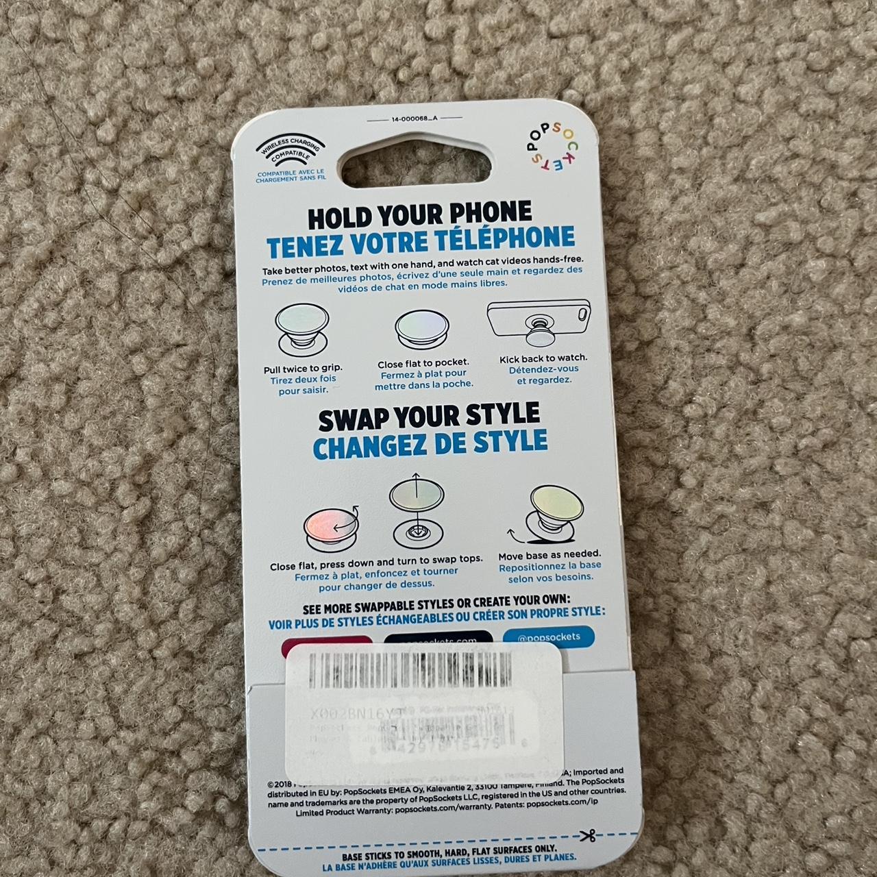 Gold Mandala Popsocket: Collapsible Grip and Stand... | Depop