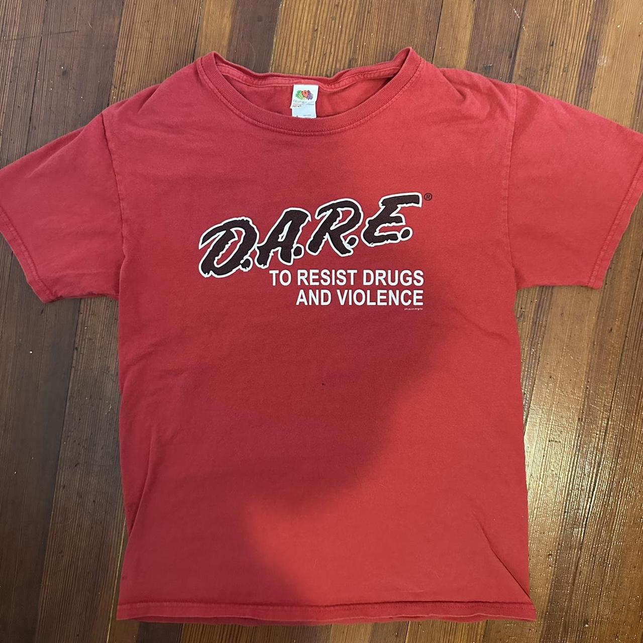 dare tee, size small - Depop