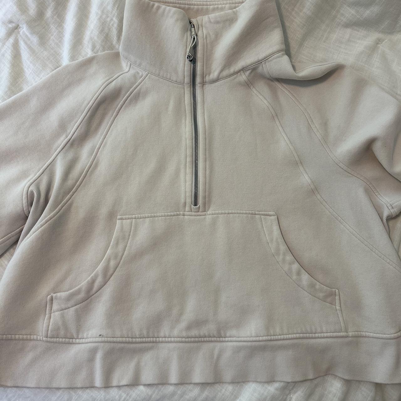 Lululemon Women's Cream Jacket | Depop