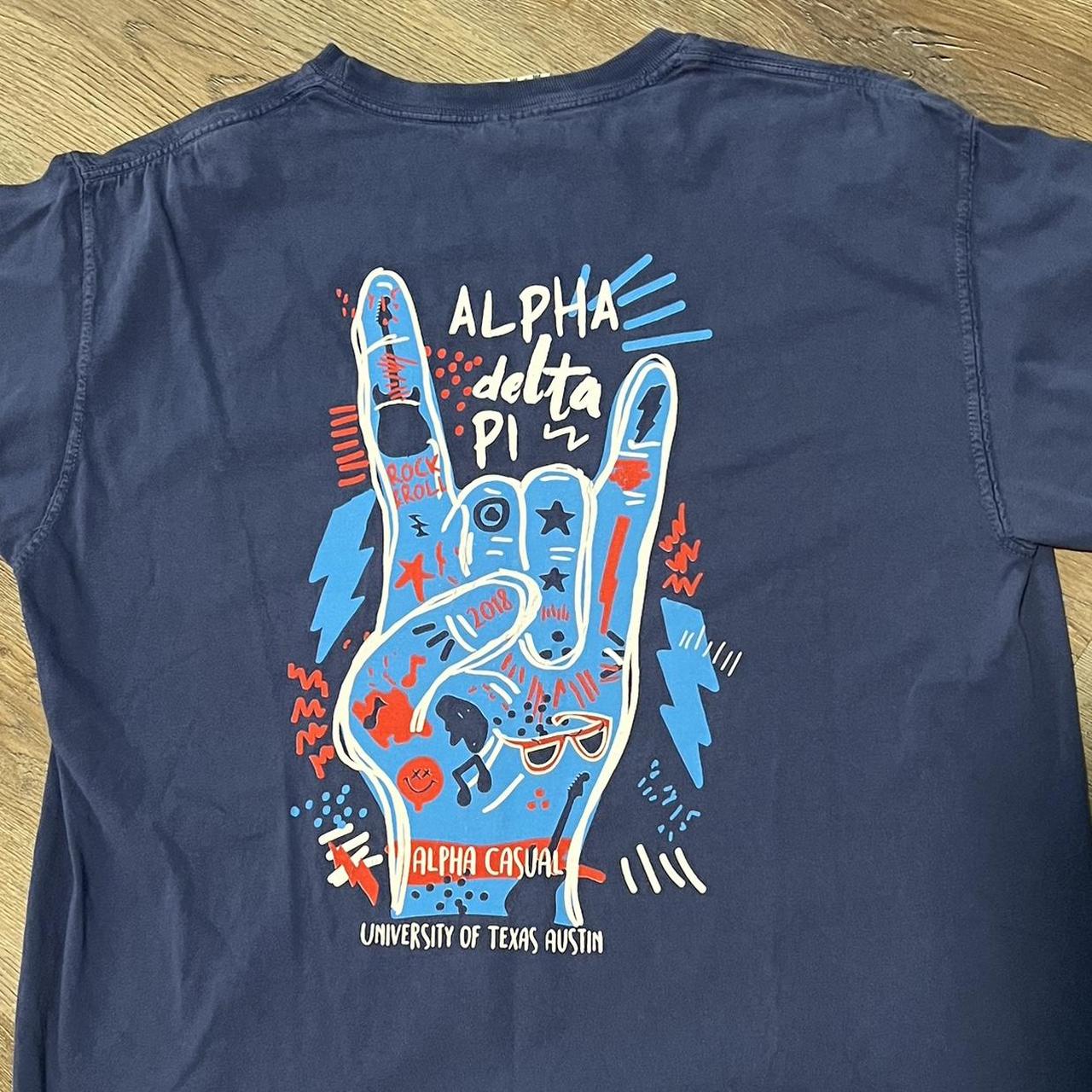 ADPI sorority shirt! Alpha Delta Pi casual... - Depop