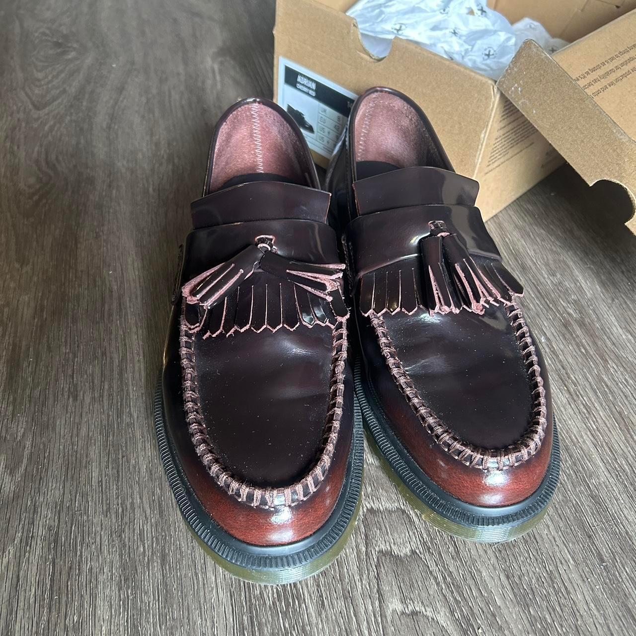 Dr. Marten’s Adrian Cherry Red Loafer #Drmartens NEW - Depop