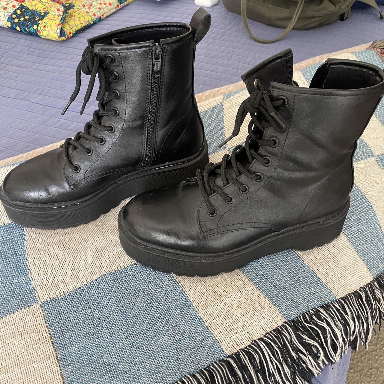 Doc marten look alike boots - Depop