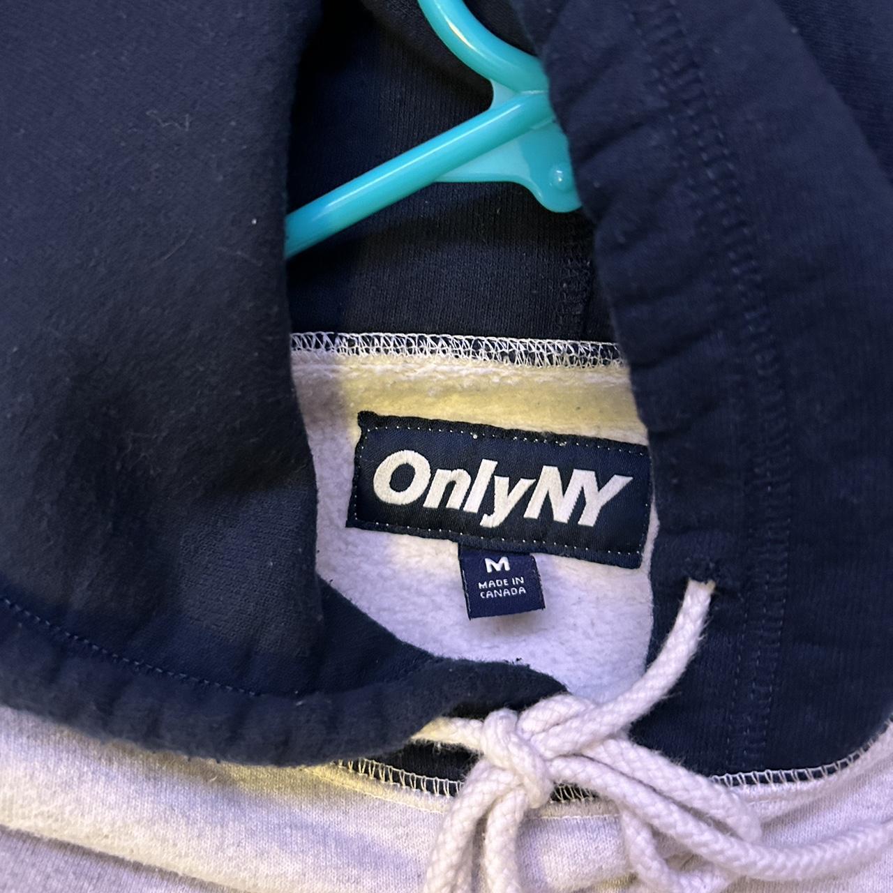 Only Ny hoodie Medium Slight stain on the sleeve... - Depop