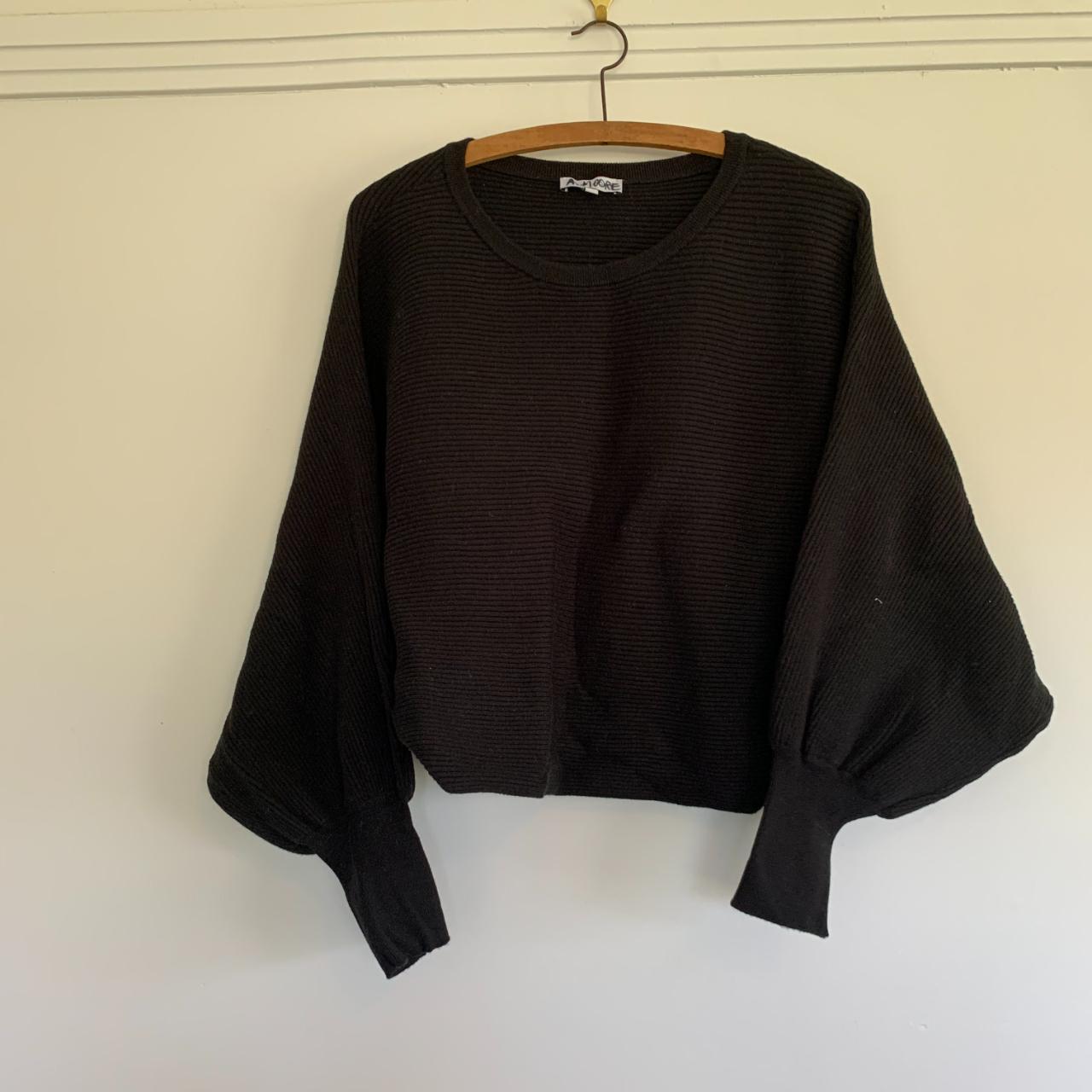 Black, wayne cooper jumper. Only worn once. Thick... - Depop