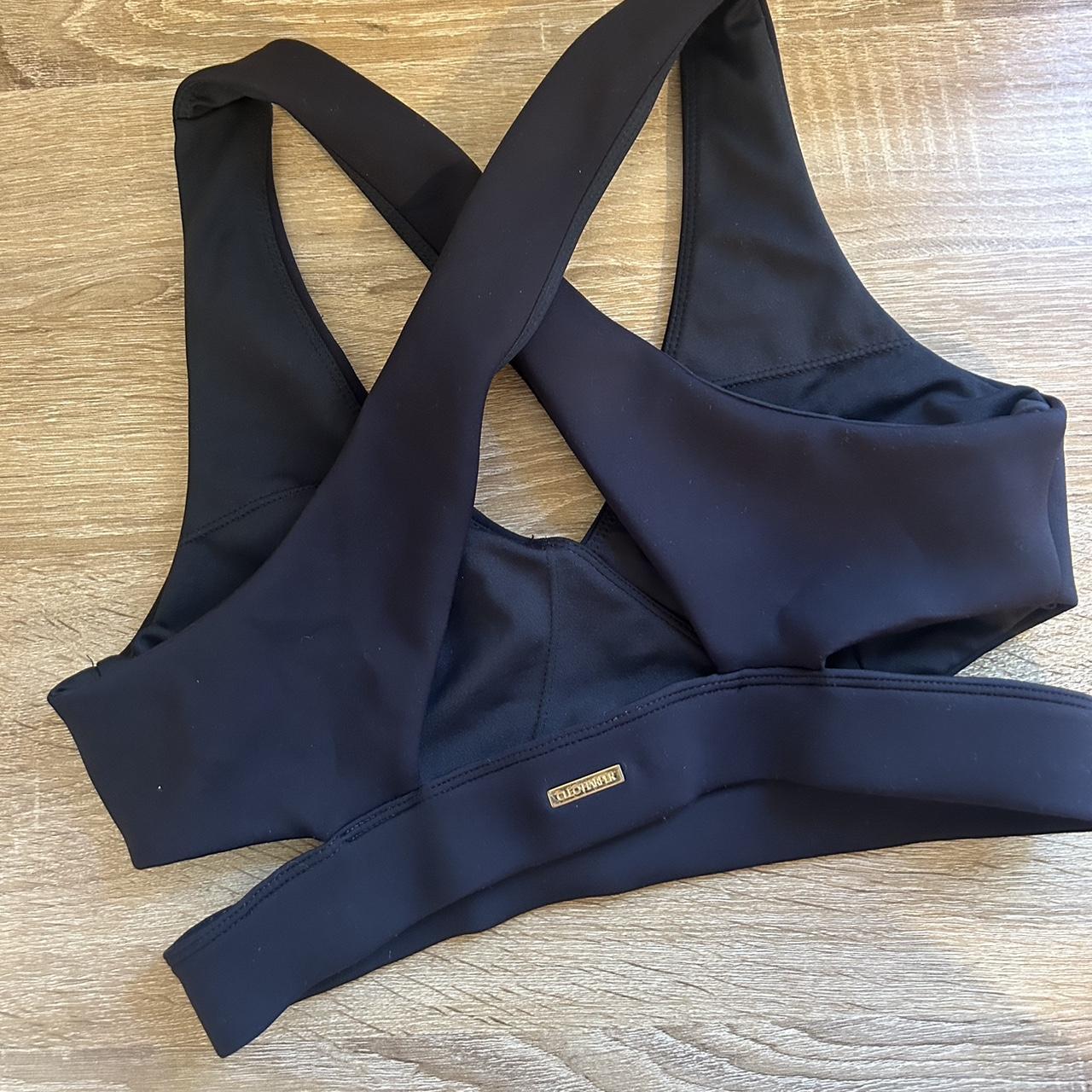 Cleo Harper crop Black size 10 - Depop