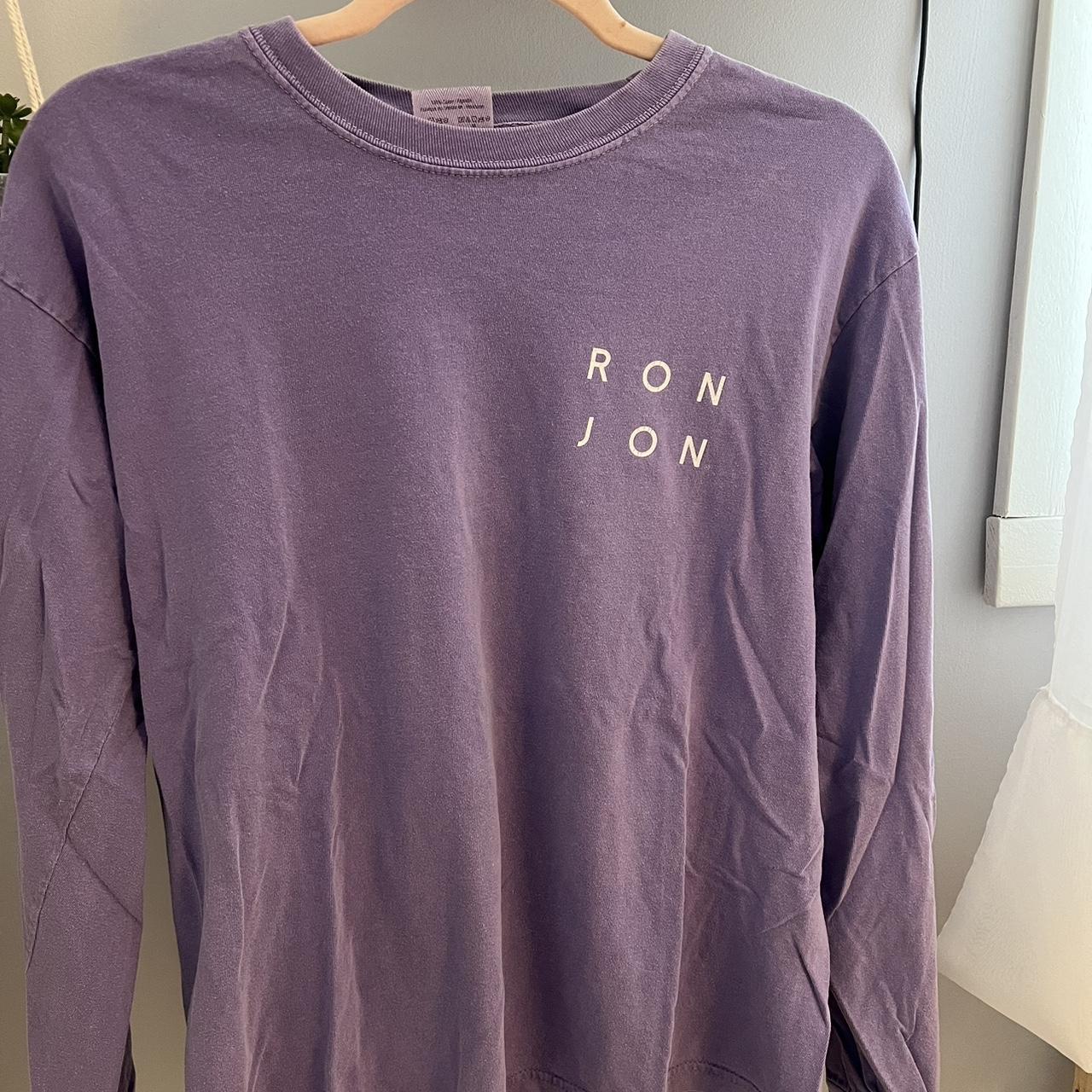 ron jon long sleeve 🌟purple 🌟medium - Depop