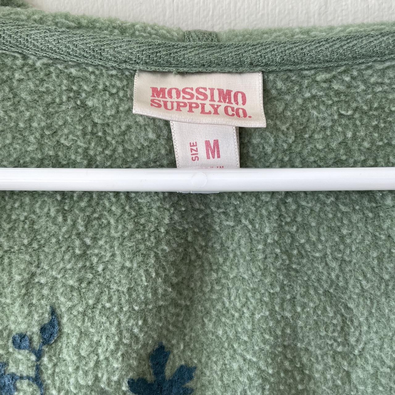 Mossimo supply co. sage green basic zip up jacket... - Depop