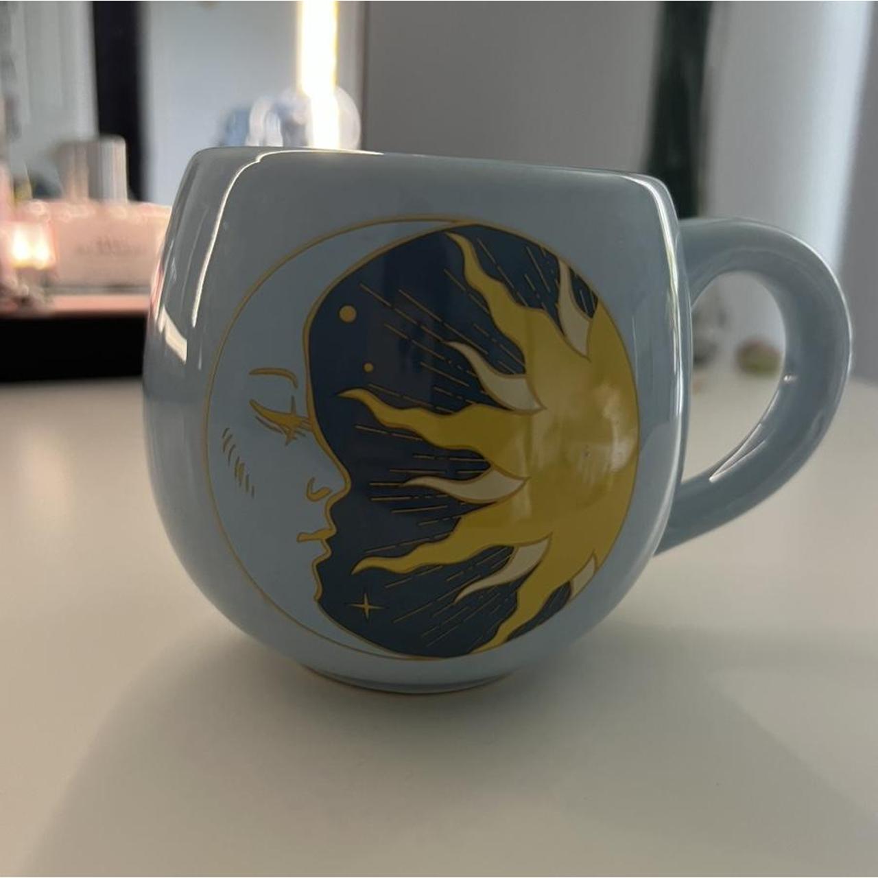 sun & moon mug ☆ - decent condition, inside has... - Depop
