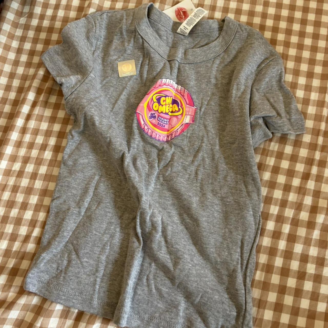 Ali & Ariel Chi Omega Baby Tee | Depop