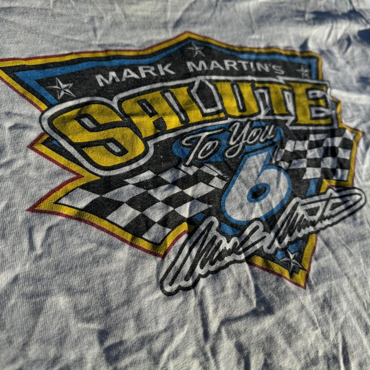 Mark Martin Salute To You Nascar Tee #nascar #mark... - Depop