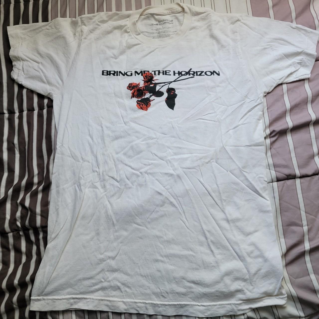 Bring me the horizon tshirt from Hot topic SIZE:... - Depop