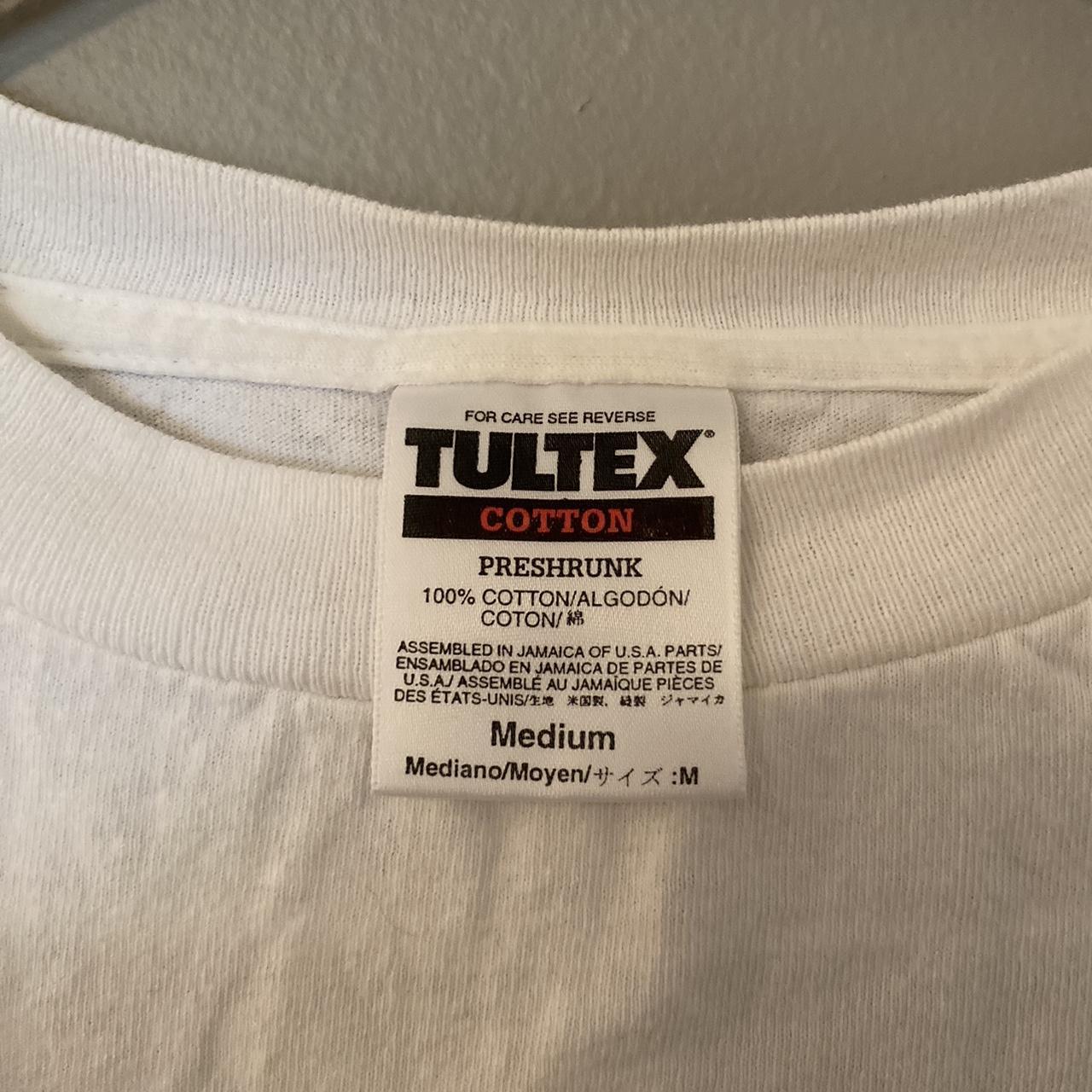 Tultex Men's White T-shirt | Depop