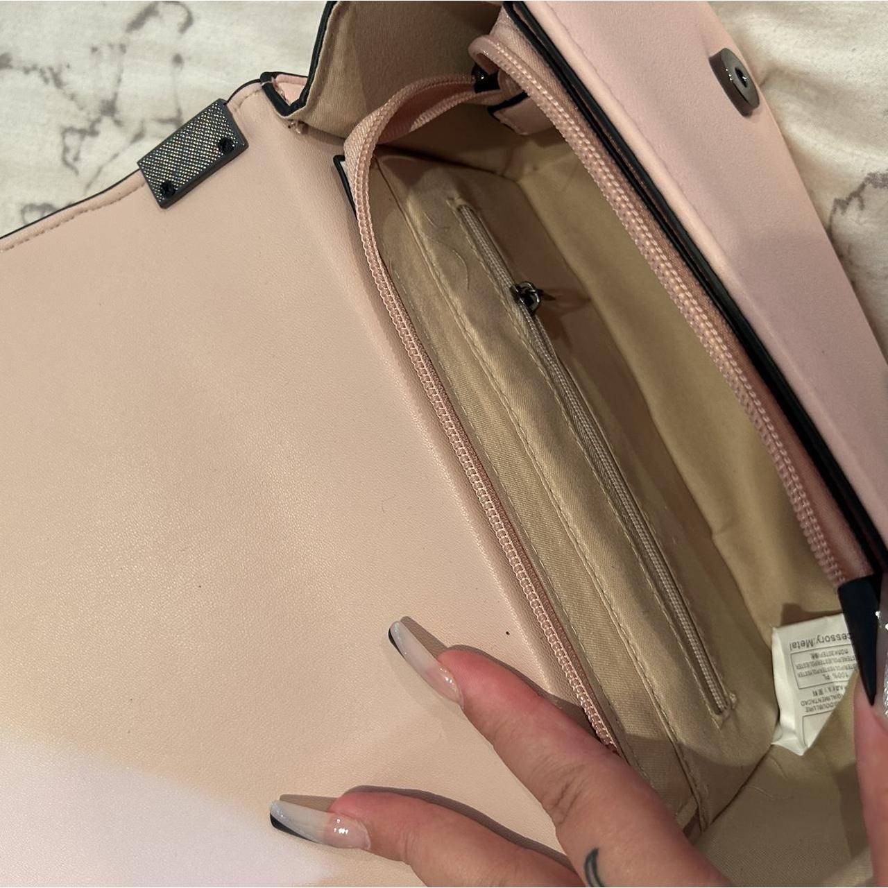 Pink Yves Saint Laurent hand bag, in perfect... - Depop