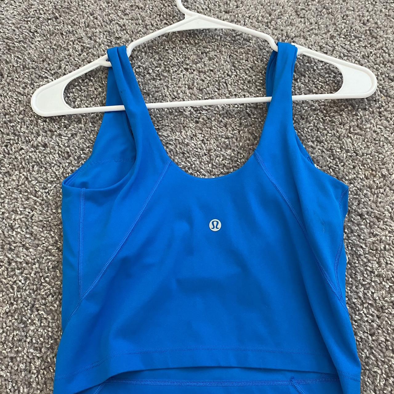 Lululemon poolside align tank size 4 No holes,... - Depop