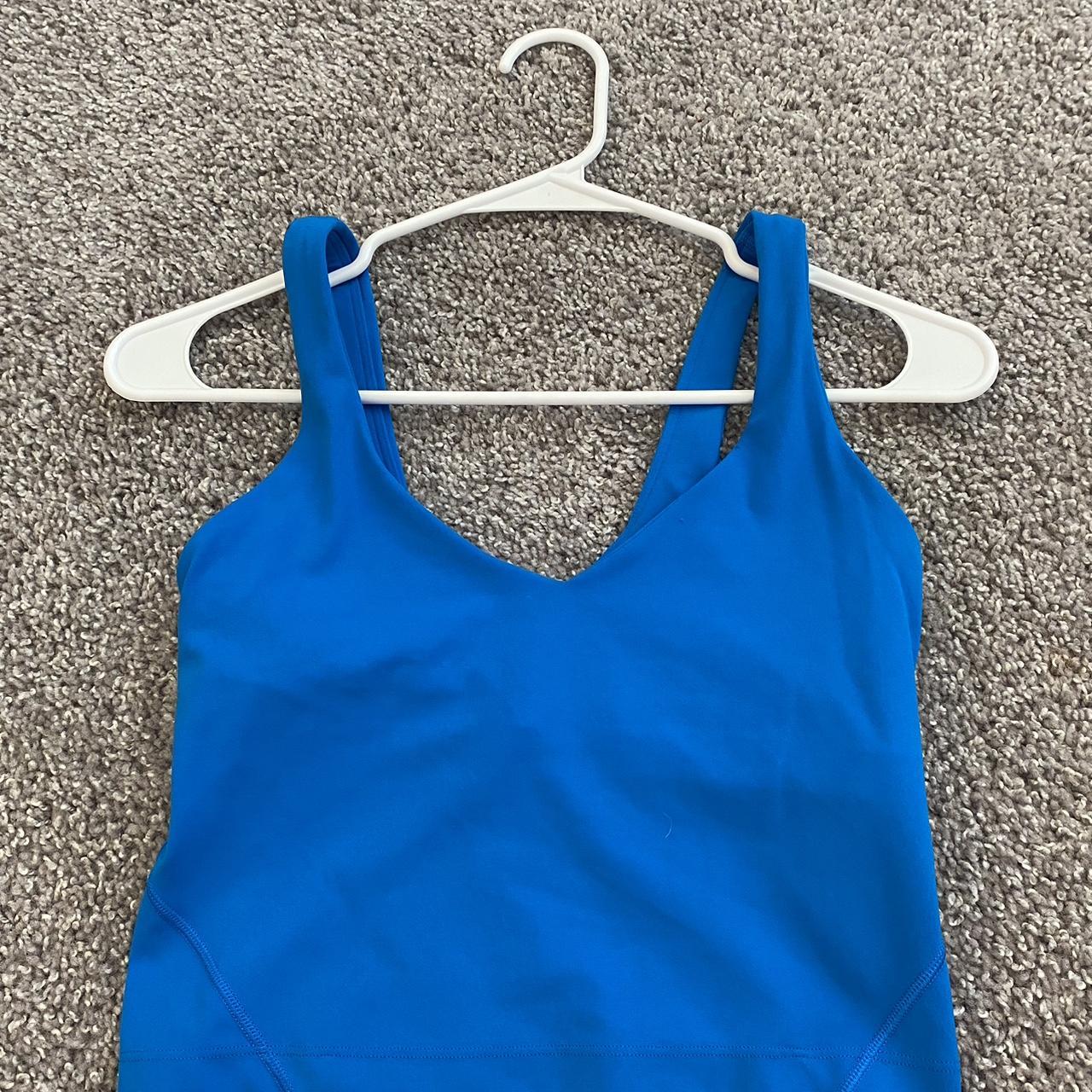 Lululemon poolside align tank size 4 No holes,... - Depop