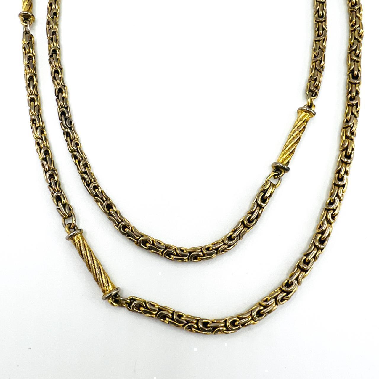 Christian Dior Gold Chain Necklace Christian Dior... - Depop