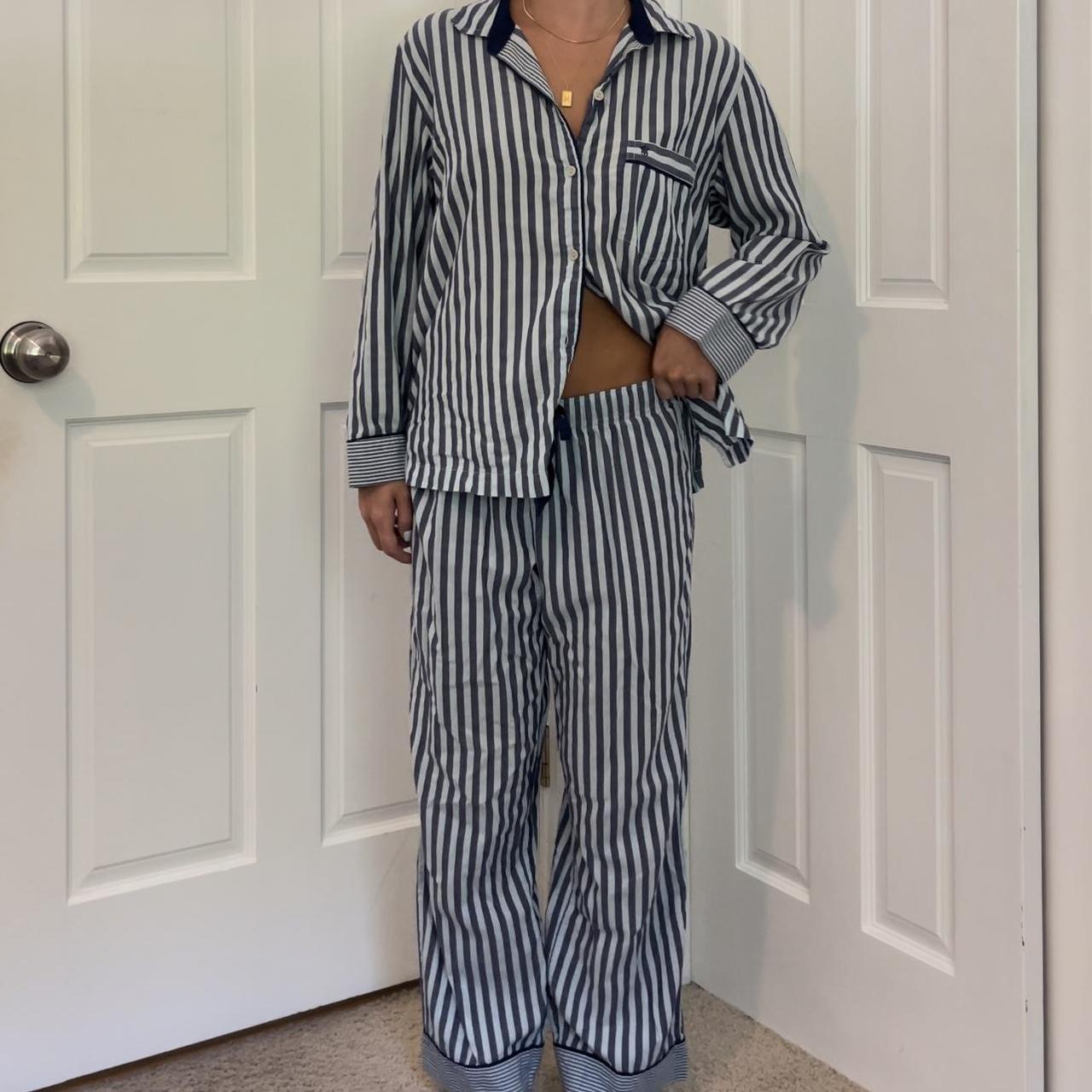 vintage victorias secret pj set - size small - Depop