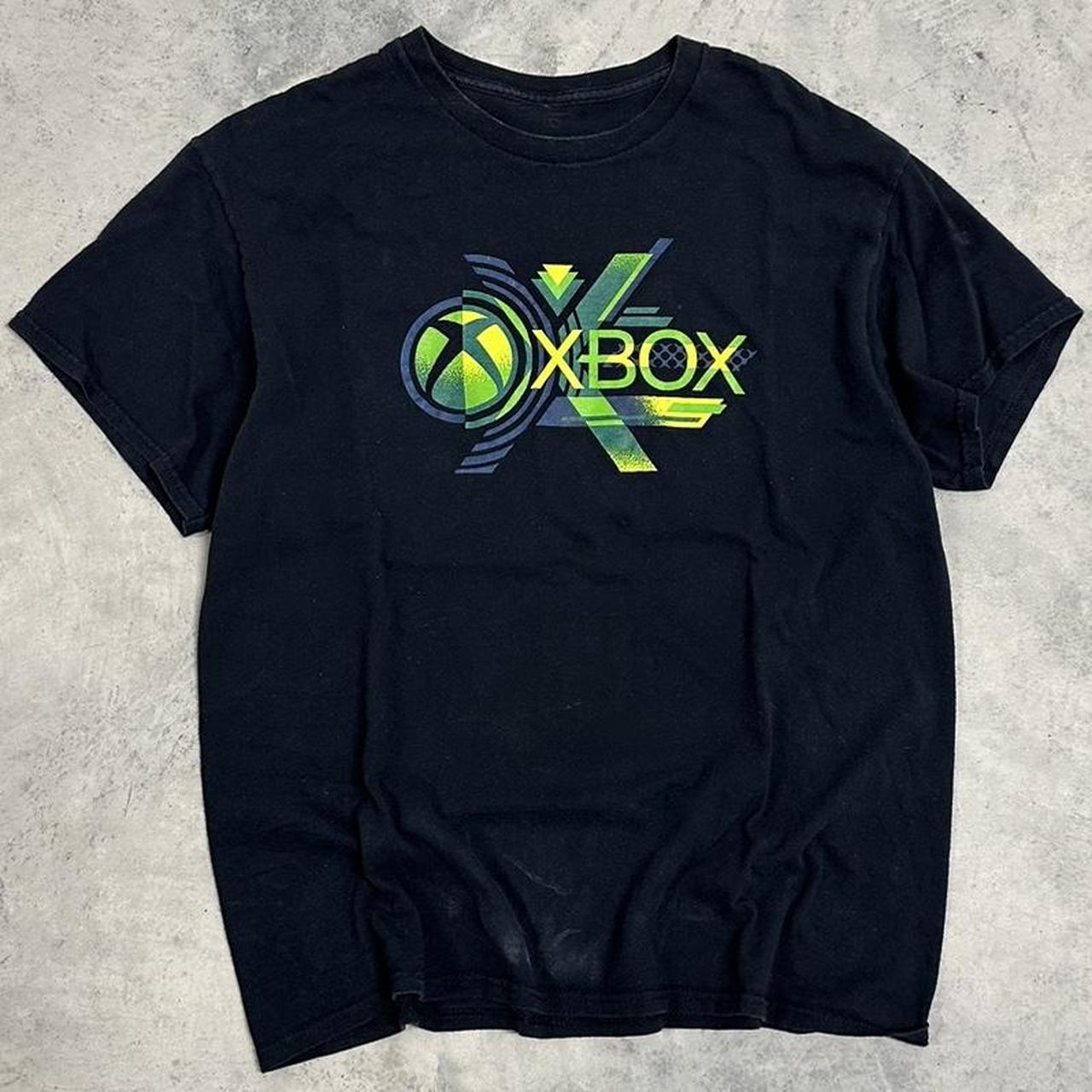 Vintage Y2K Xbox 2002 promo t-shirt Size L ,... | Depop