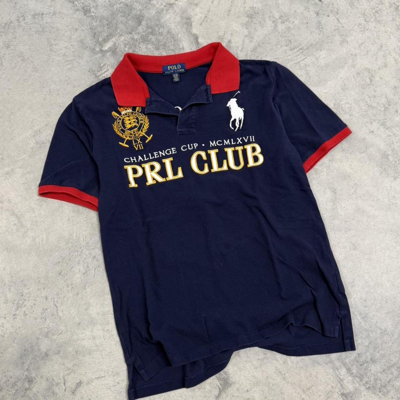 Y2K Polo PRL Club big horse polo shirt Size fits M,... | Depop