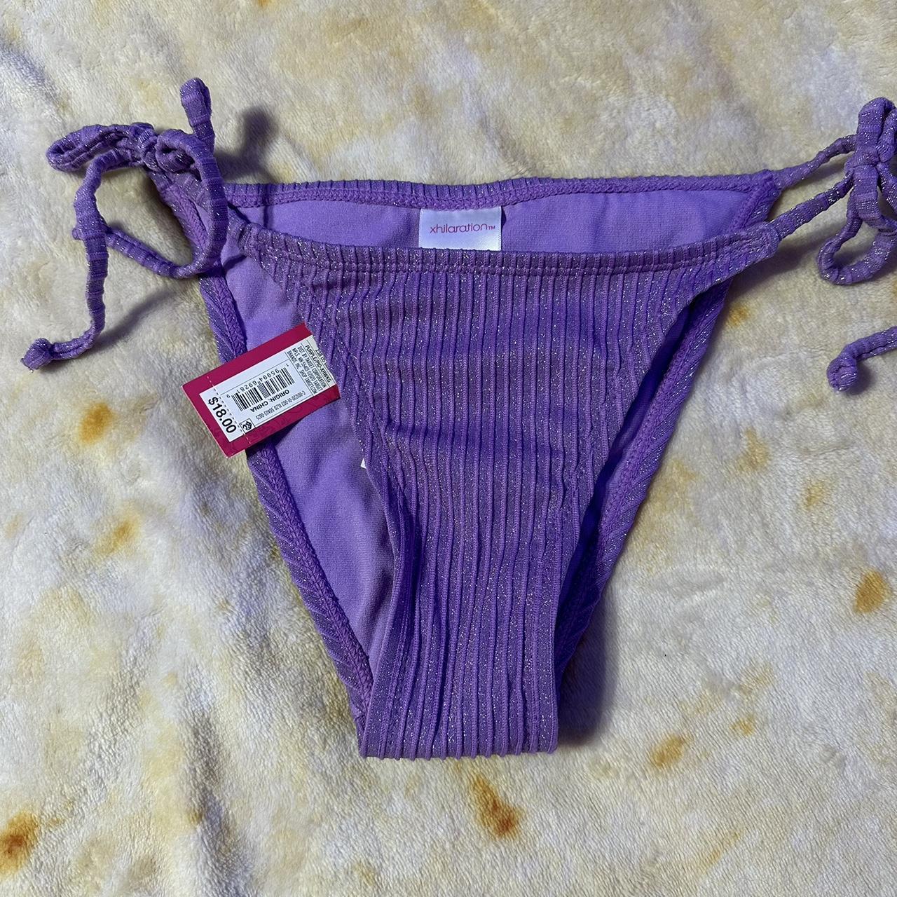 Wild Fable Women's Purple Swimsuit-one-piece | Depop